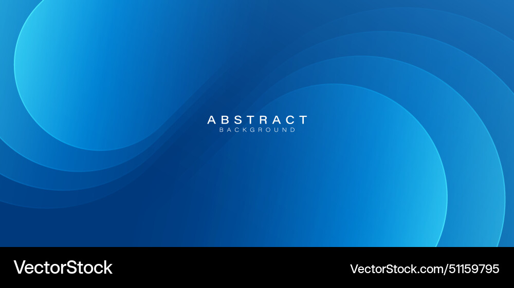 Abstract blue geometric background dynamic shapes Vector Image