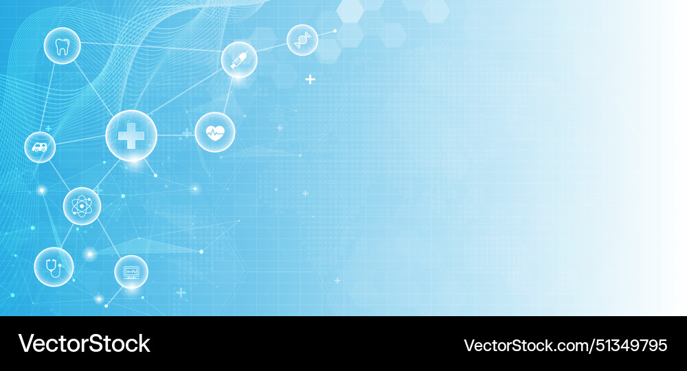 Medical Innovation Background Royalty Free Vector Image