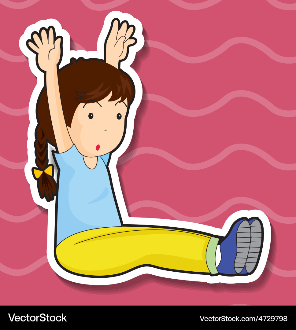 Exercise Royalty Free Vector Image - VectorStock