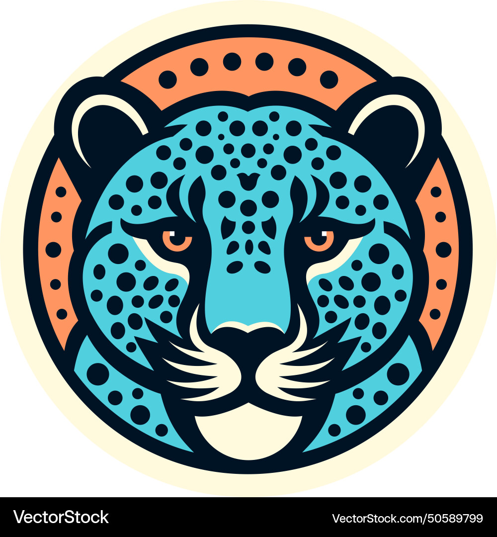 Leopard logo Royalty Free Vector Image - VectorStock