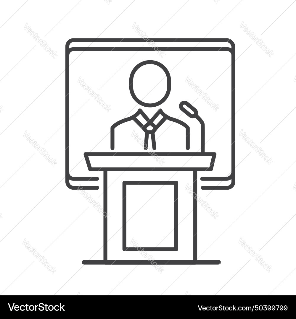 Speech oratorical talk icon design Royalty Free Vector Image