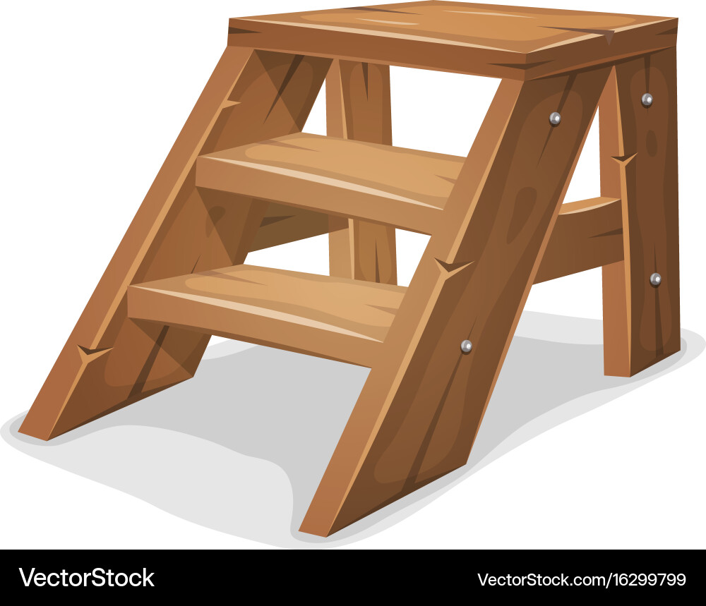 Wood footboard Royalty Free Vector Image - VectorStock