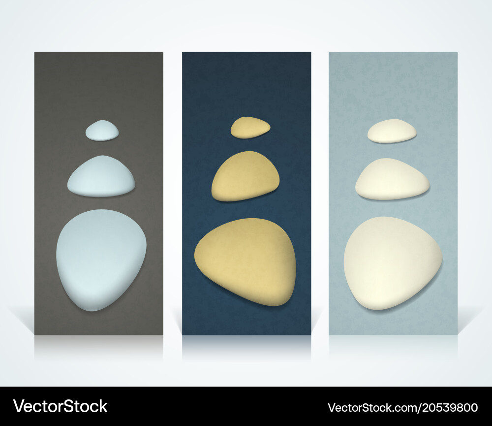 Spa cards Royalty Free Vector Image - VectorStock