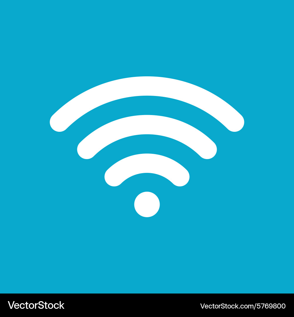 Wi-Fi Connection Icon Royalty Free Vector Image