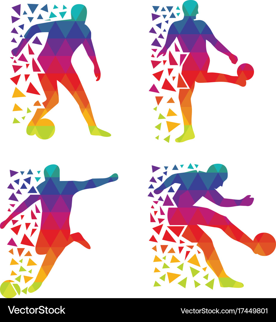 Soccer icon set Royalty Free Vector Image - VectorStock