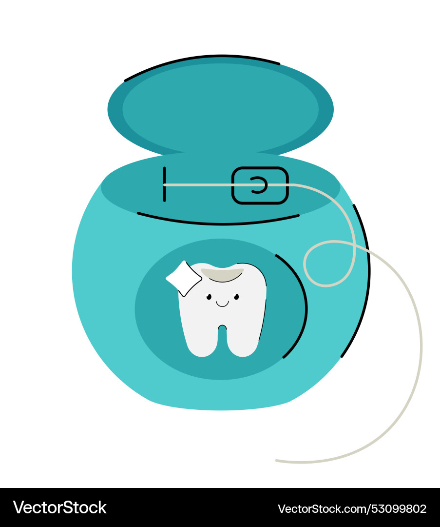 Happy tooth featuring Royalty Free Vector Image