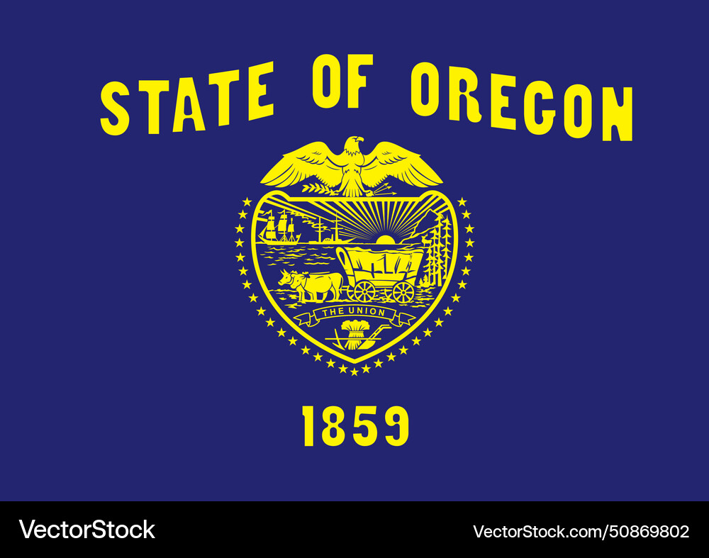 Oregon Royalty Free Vector Image - VectorStock