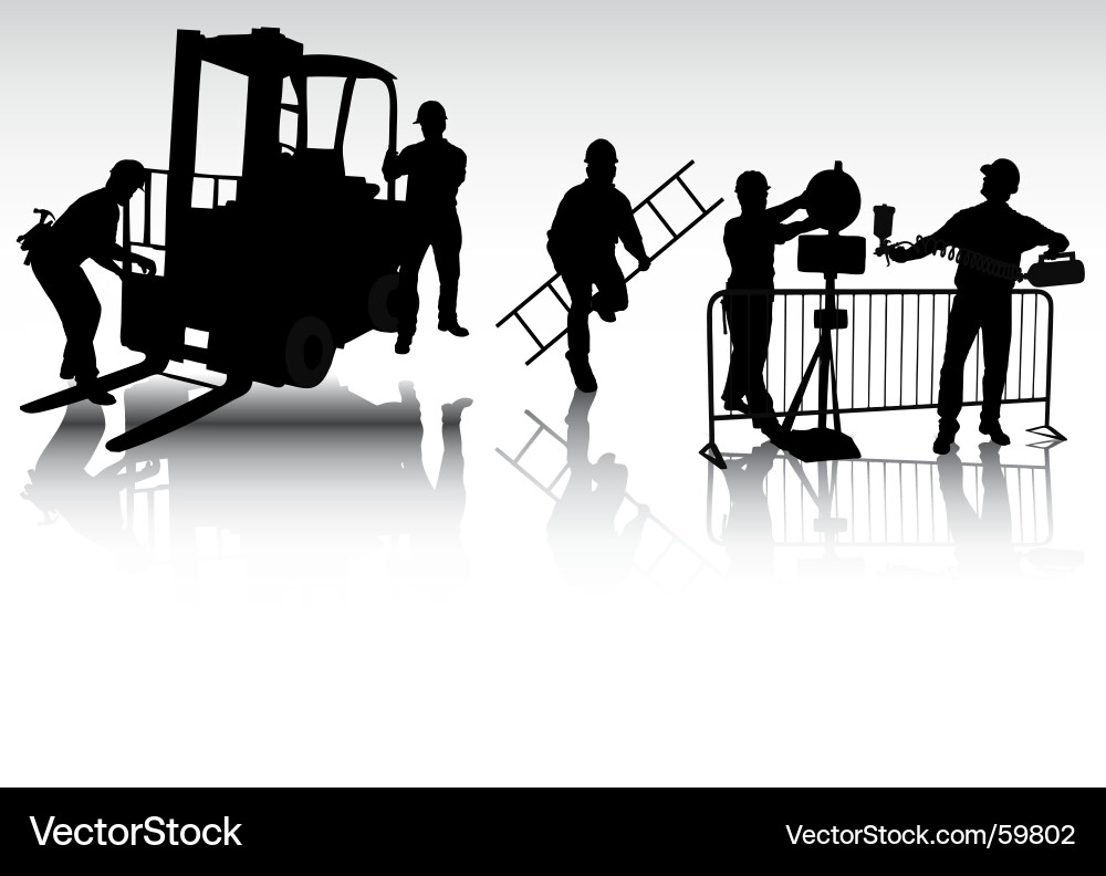 Workers Royalty Free Vector Image - VectorStock