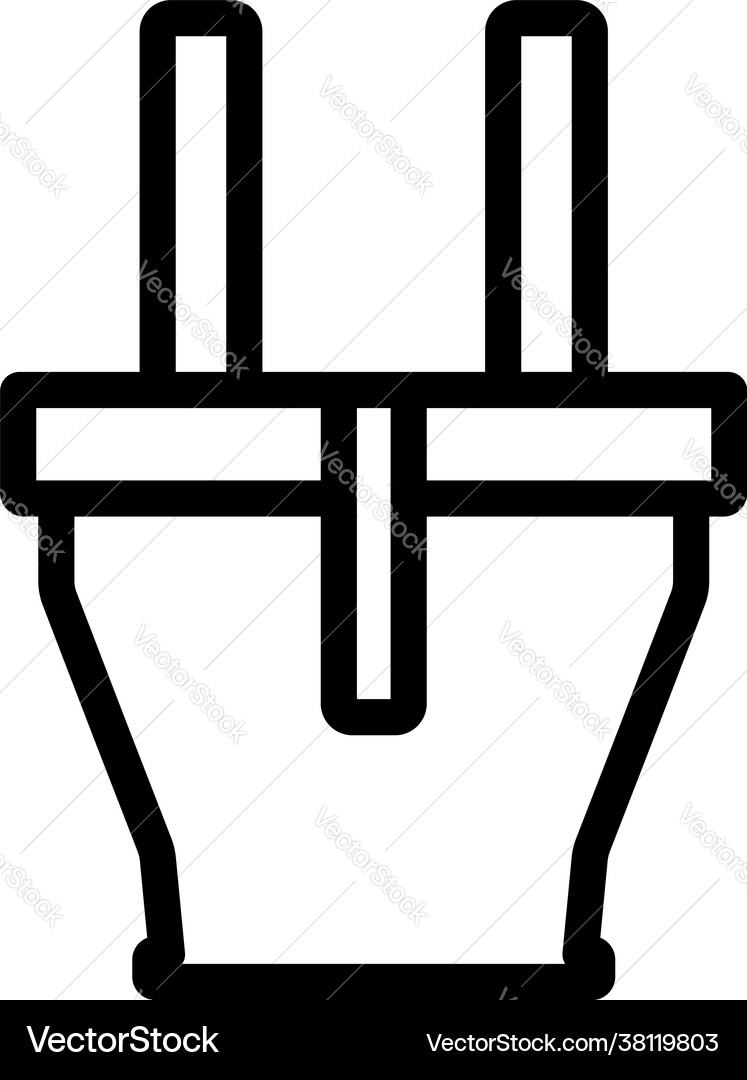 Electrical plug icon Royalty Free Vector Image