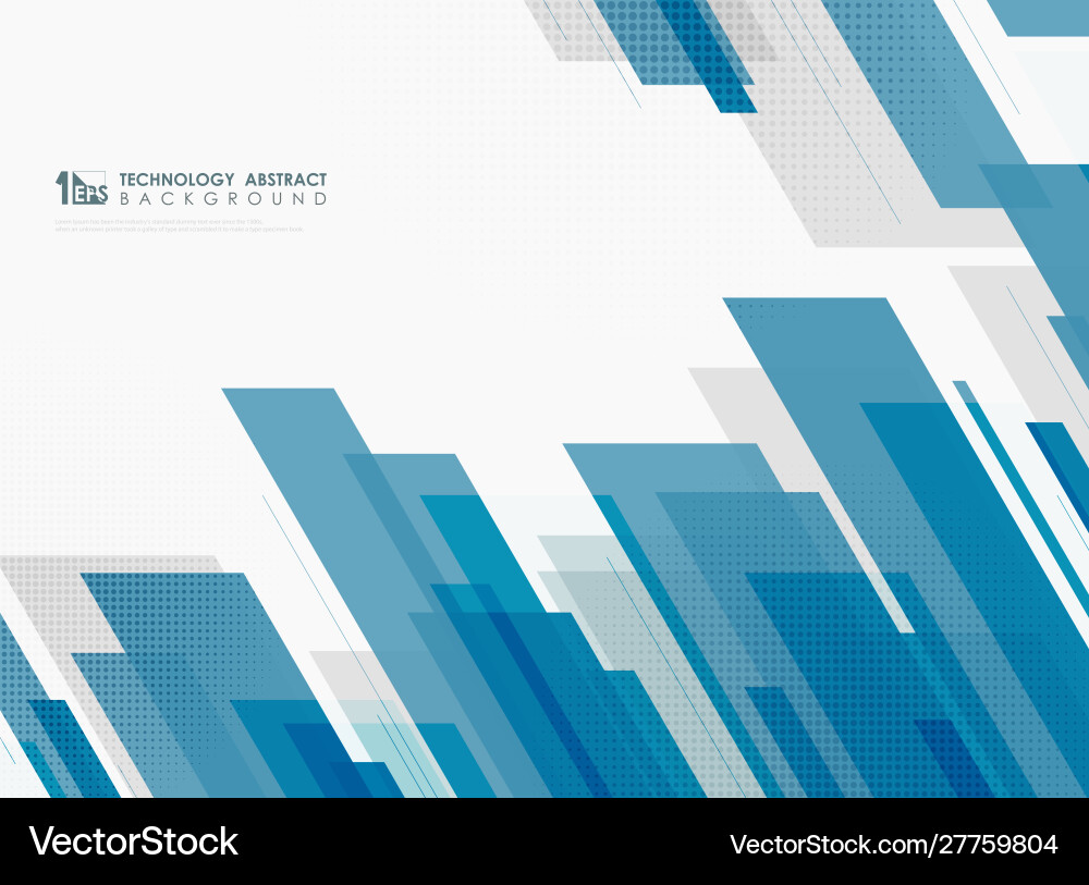 Abstract Tech Blueprint Royalty Free Vector Image