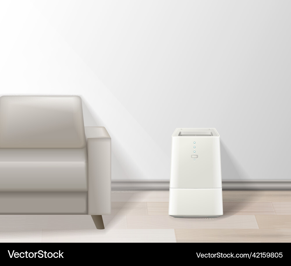 Air purifier Royalty Free Vector Image - VectorStock