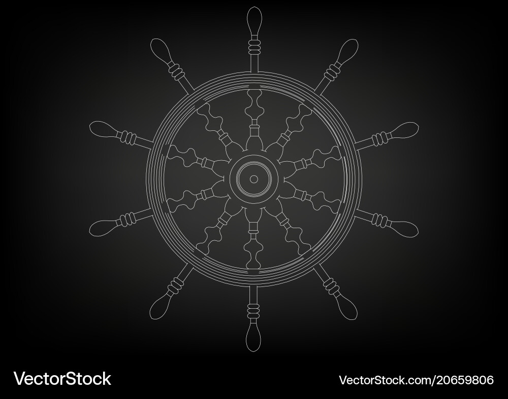 3d model of the wheel Royalty Free Vector Image