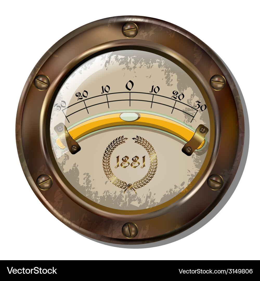 Measuring device Royalty Free Vector Image - VectorStock