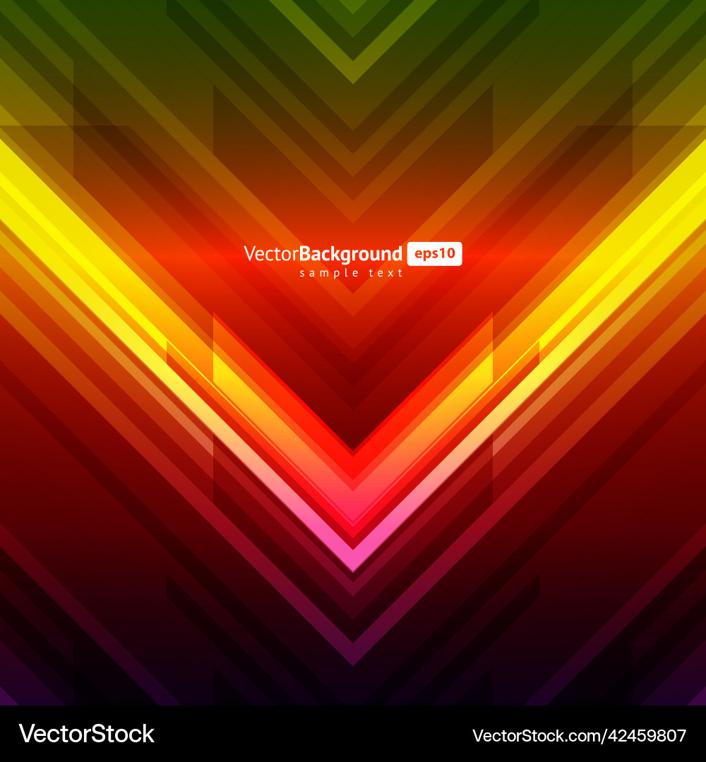 Glow Gradient Angle Stripes Royalty Free Vector Image