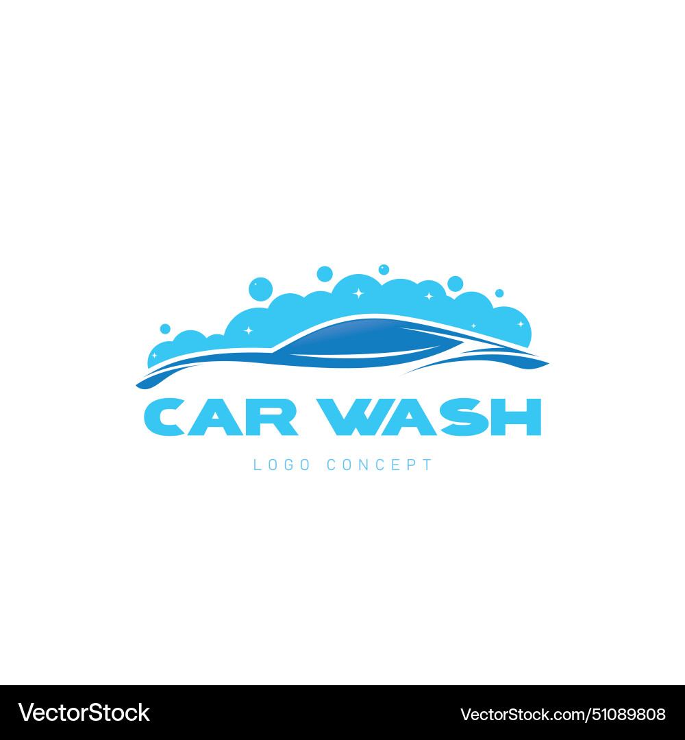 Car wash logo symbol design Royalty Free Vector Image