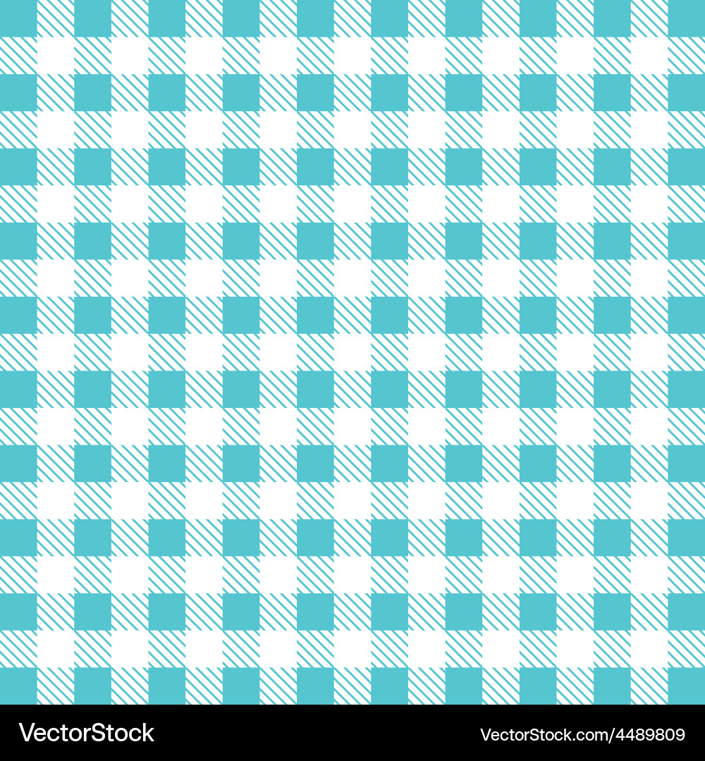 Gingham tablecloth pattern background Royalty Free Vector
