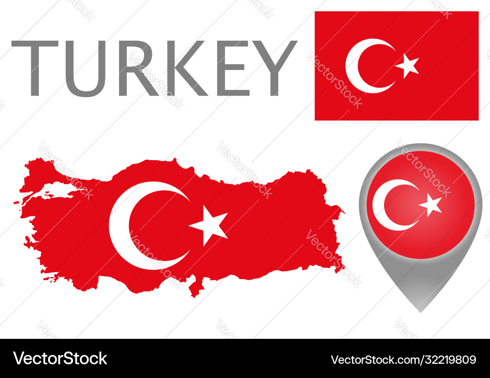 Turkey Royalty Free Vector Image - VectorStock