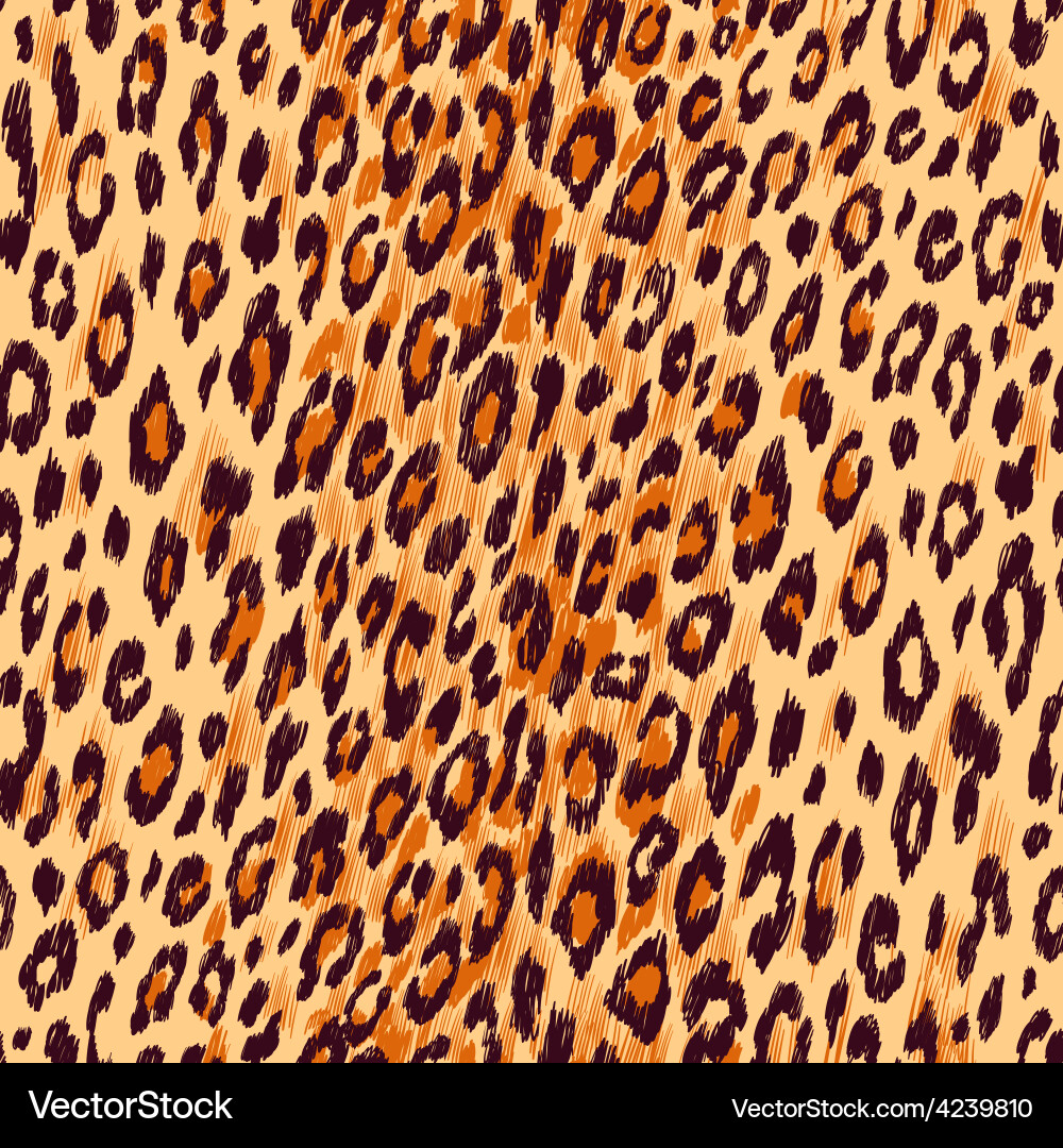 Leopard skin Royalty Free Vector Image - VectorStock