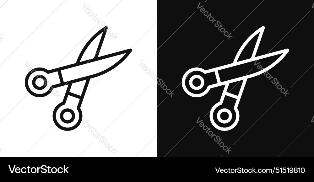 Scissors icon Royalty Free Vector Image - VectorStock