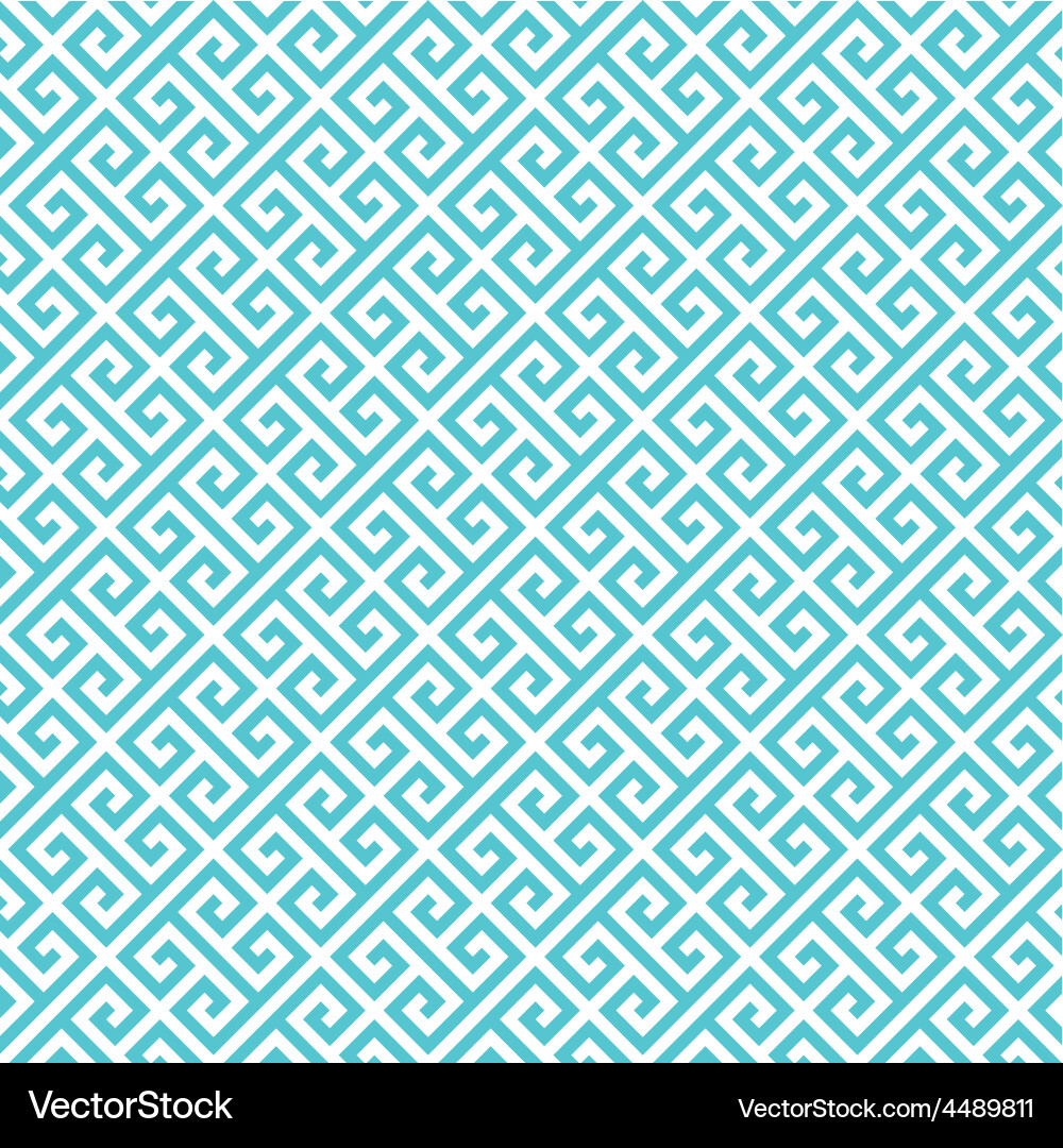 Greek key pattern background Royalty Free Vector Image