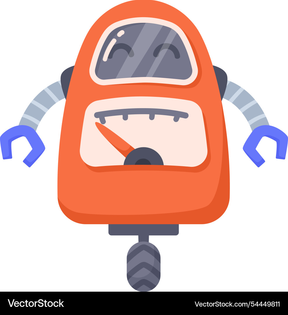 Robot and modern electronic humanoid machine Vector Image