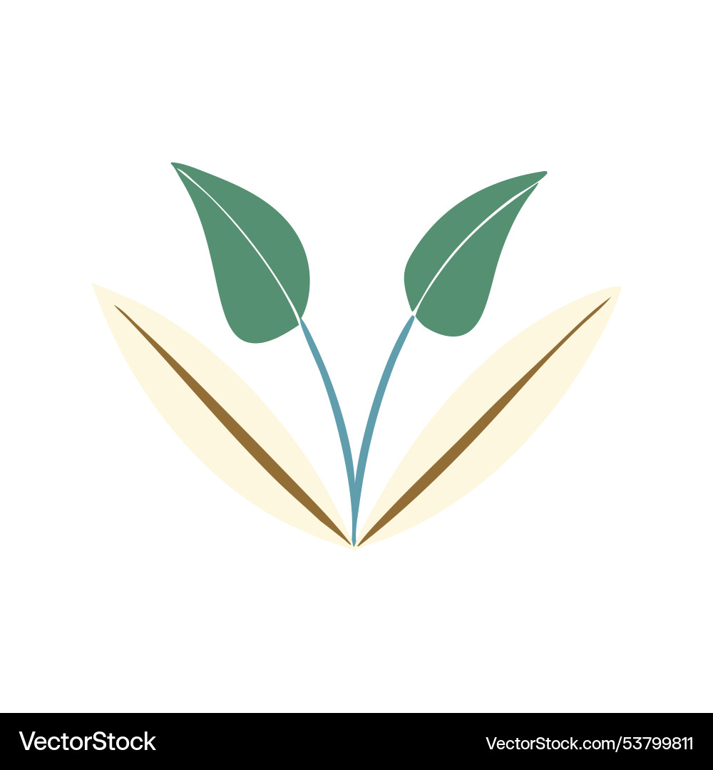 Traditional academic logo Royalty Free Vector Image