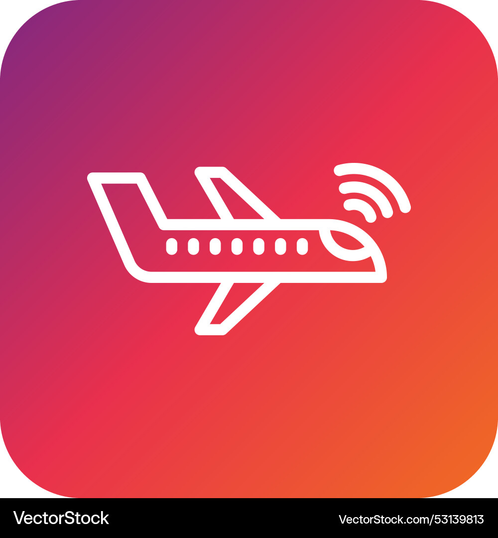 Airplane icon design Royalty Free Vector Image