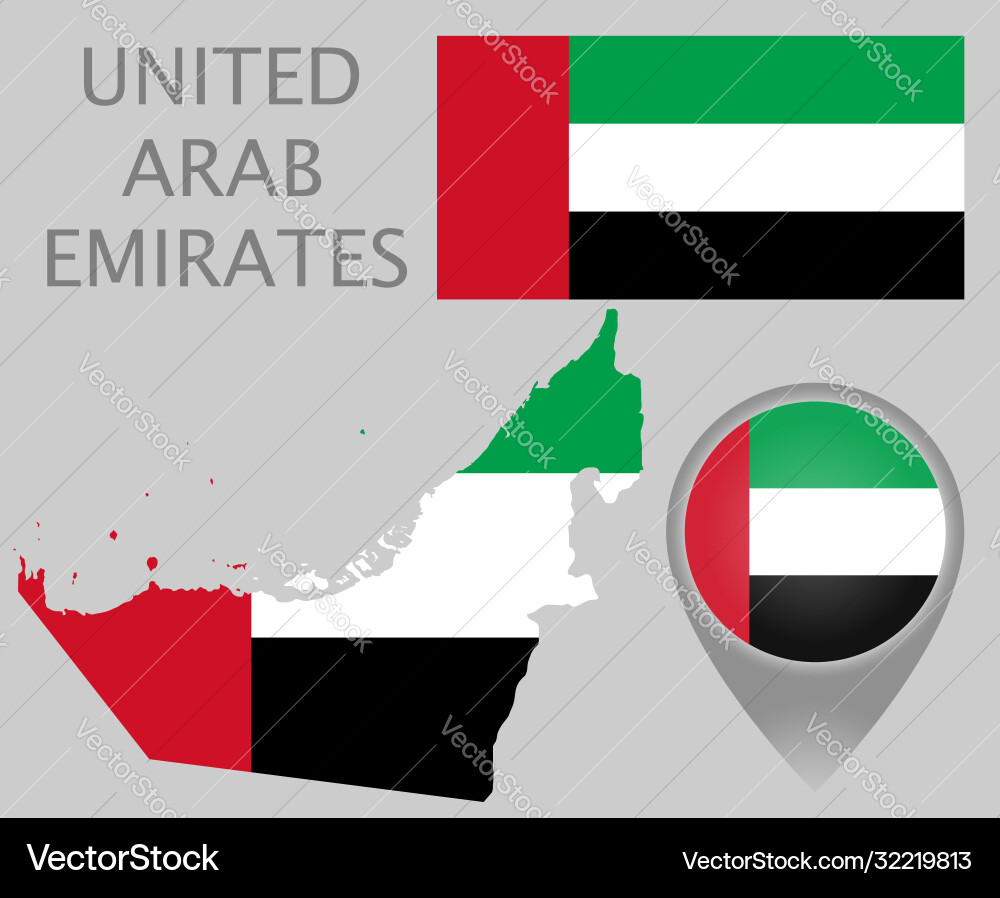 Uae Royalty Free Vector Image - VectorStock