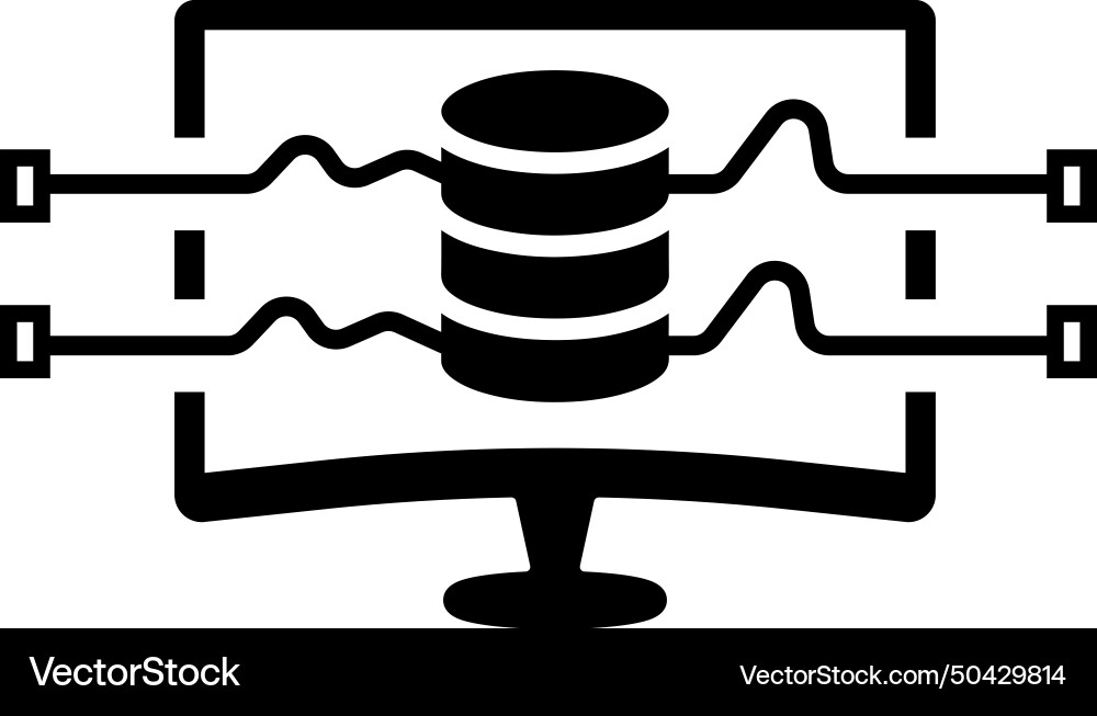 Data streaming icon Royalty Free Vector Image - VectorStock