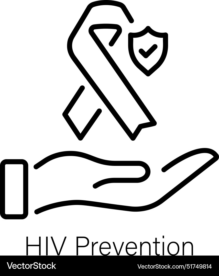 Hiv prevention Royalty Free Vector Image - VectorStock