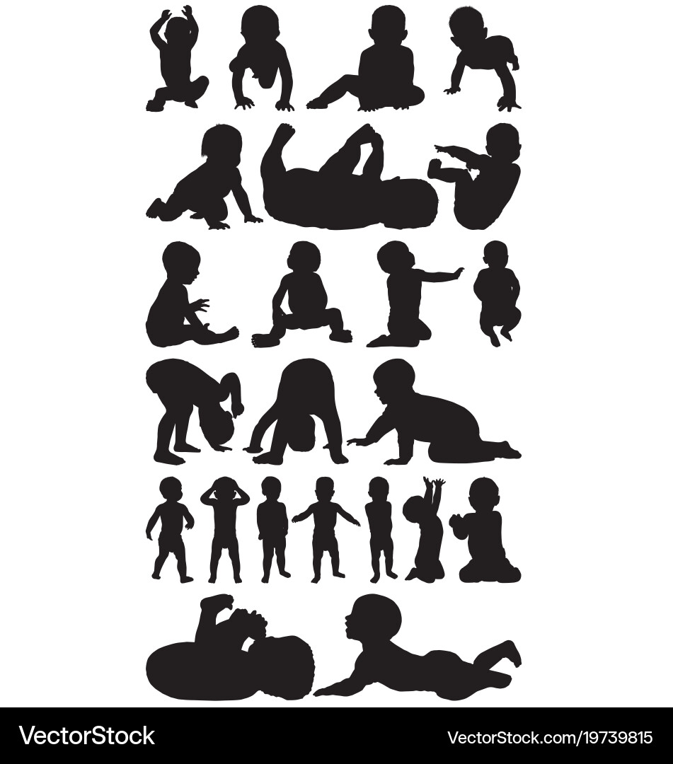 Babies Royalty Free Vector Image - VectorStock