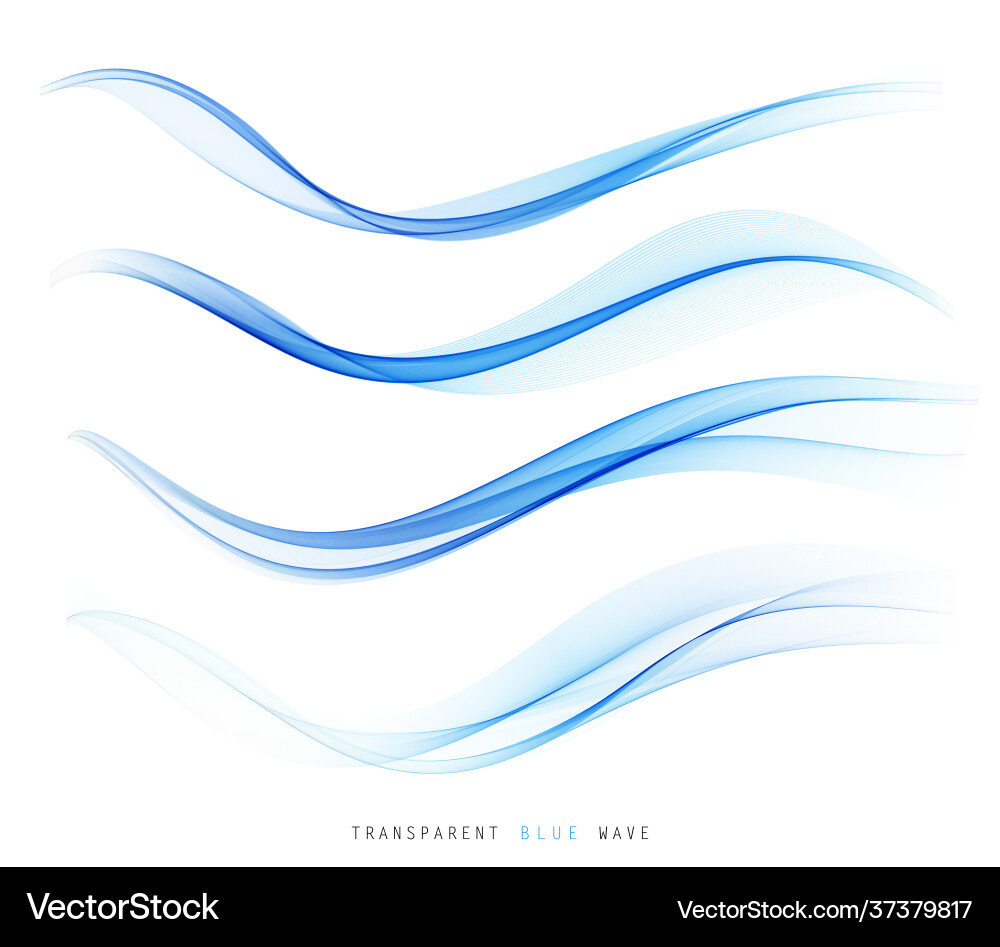 Abstract colorful flowing wave lines Royalty Free Vector