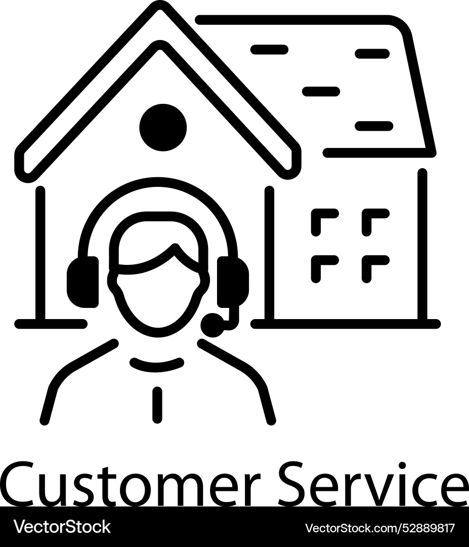 Customer service Royalty Free Vector Image - VectorStock