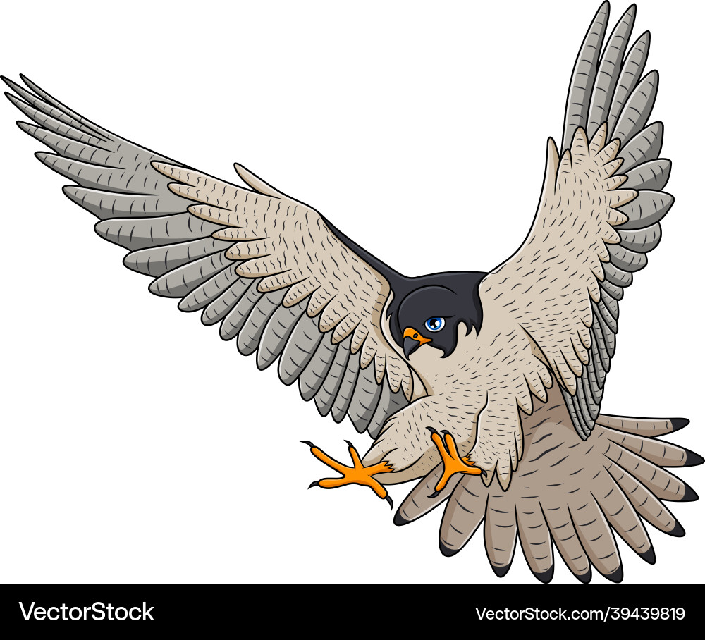 Flying Falcon Cartoon Animated Bird Flying GIFs | Tenor