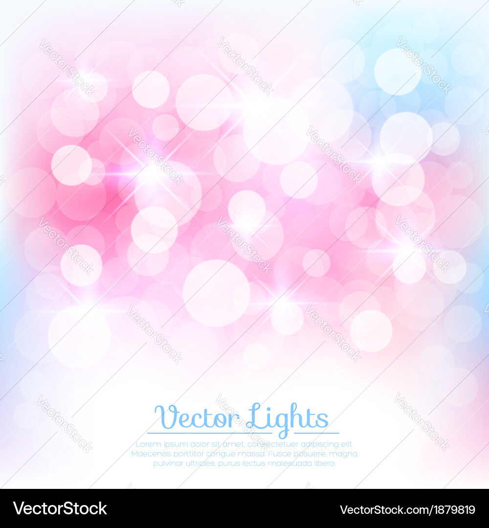 Lights background Royalty Free Vector Image - VectorStock