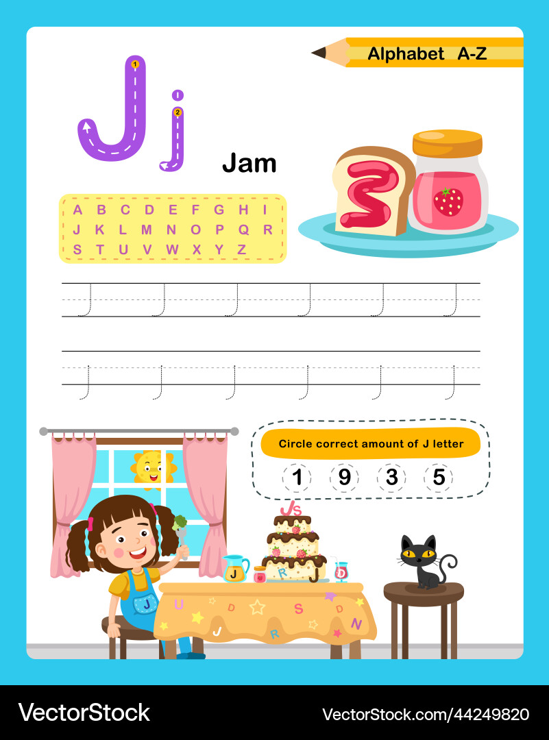 Jam Flashcard Vector Images (28)