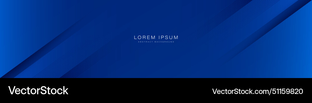 Modern abstract blue background with diagonal Vector Image