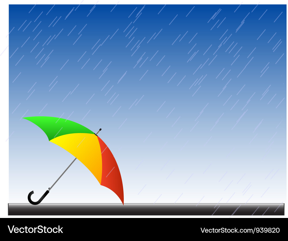 Rain background Royalty Free Vector Image - VectorStock