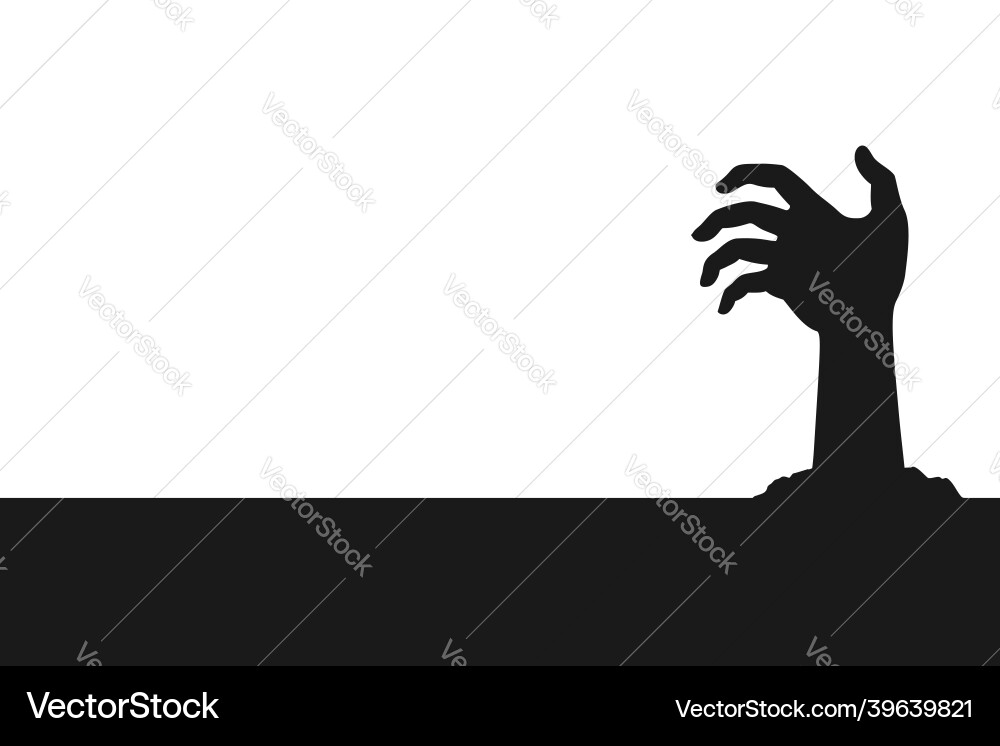 Hand background Royalty Free Vector Image - VectorStock