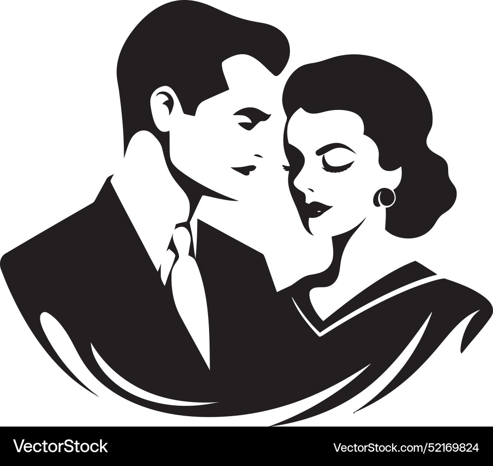 Dancing through life together a couples Royalty Free Vector