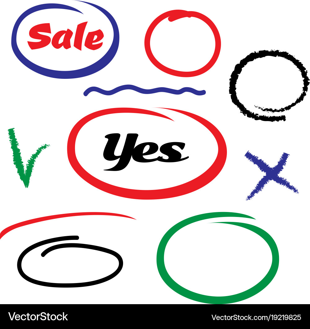 Choice modern design on white Royalty Free Vector Image