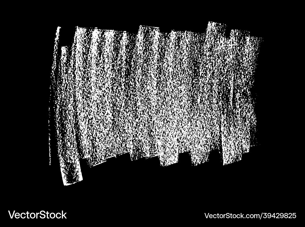 Scribble hand drawn stain in chalk Royalty Free Vector Image