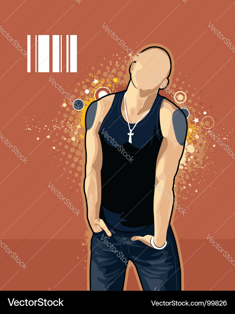 Cartoon man Royalty Free Vector Image - VectorStock