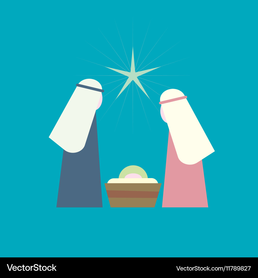 Star of bethlehem nativity Royalty Free Vector Image