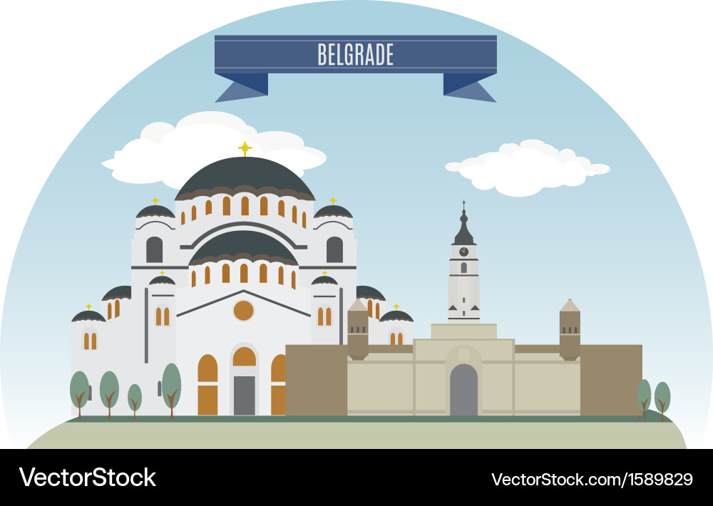Belgrade Royalty Free Vector Image - VectorStock