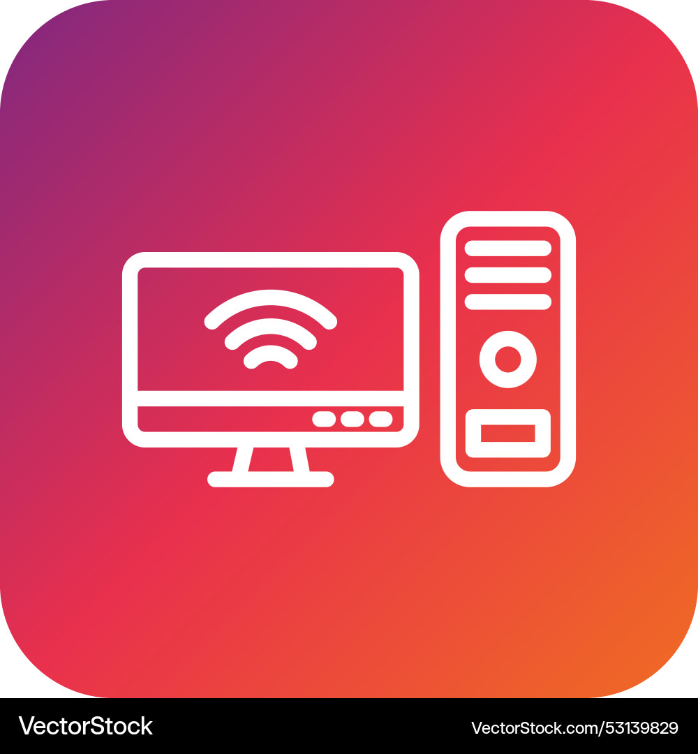 Computer icon design Royalty Free Vector Image