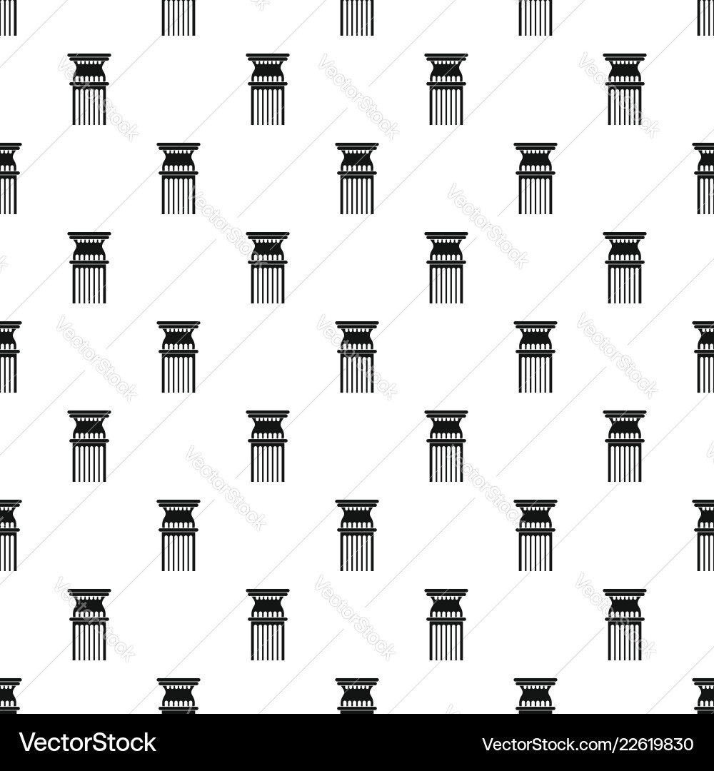 Column pattern seamless Royalty Free Vector Image
