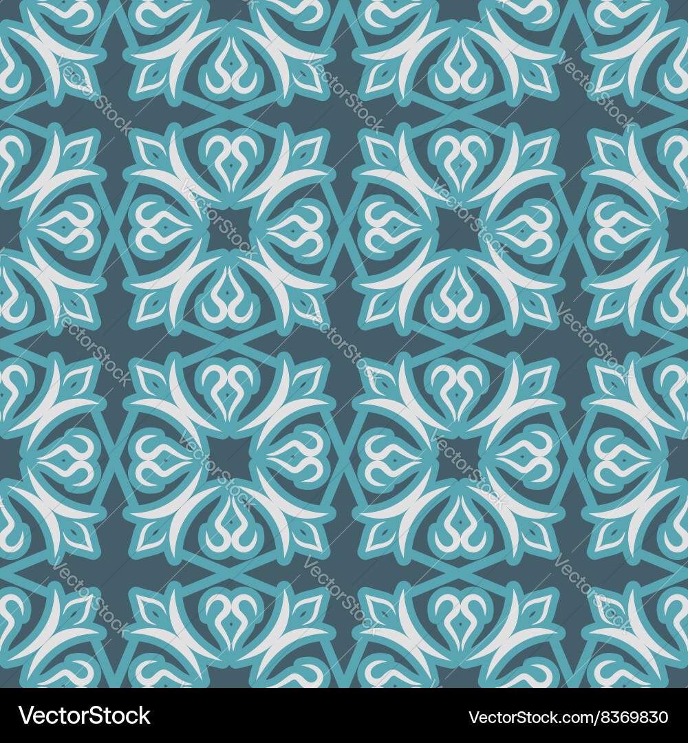Uzbek pattern traditional national Royalty Free Vector Image