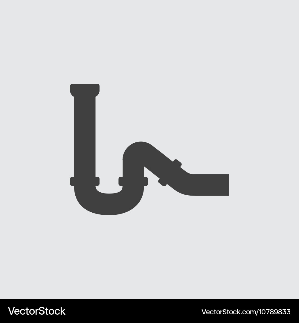 Pipe icon Royalty Free Vector Image - VectorStock