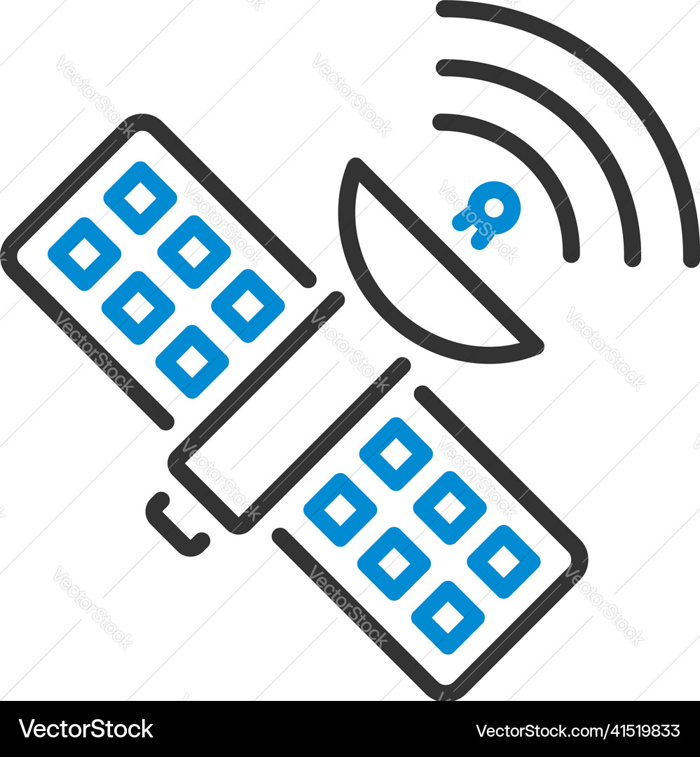 Satellite icon Royalty Free Vector Image - VectorStock